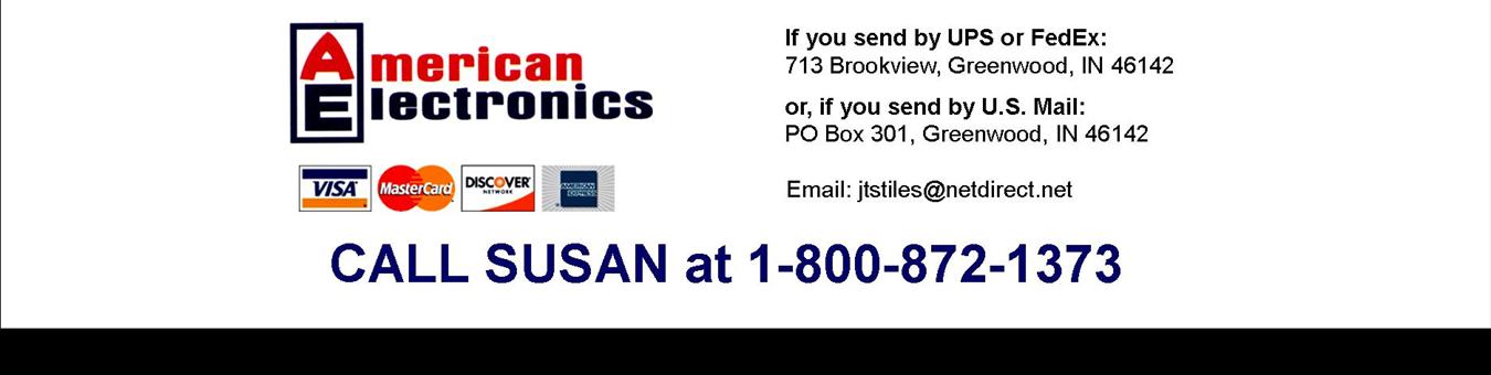 American Electronics - Rental Services